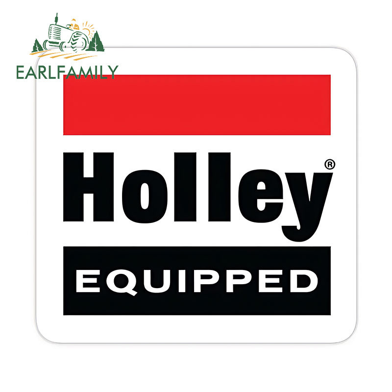 EARLFAMILY 13cm x 12.0cm Holley Equipped Car Stickers Window ...