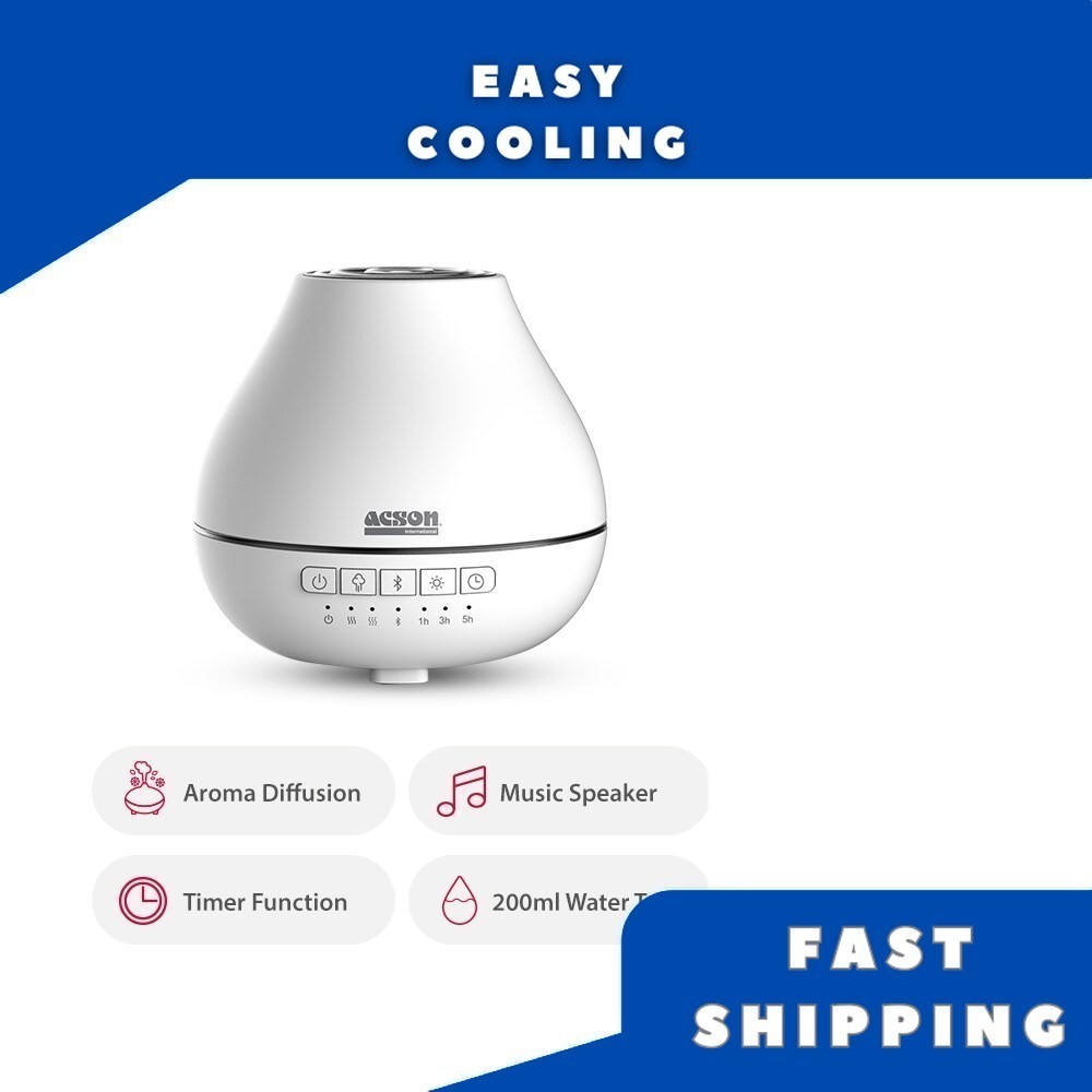 Acson Aroma Diffuser Speaker (200ml) - Humidifier - AAD20C FOC ...