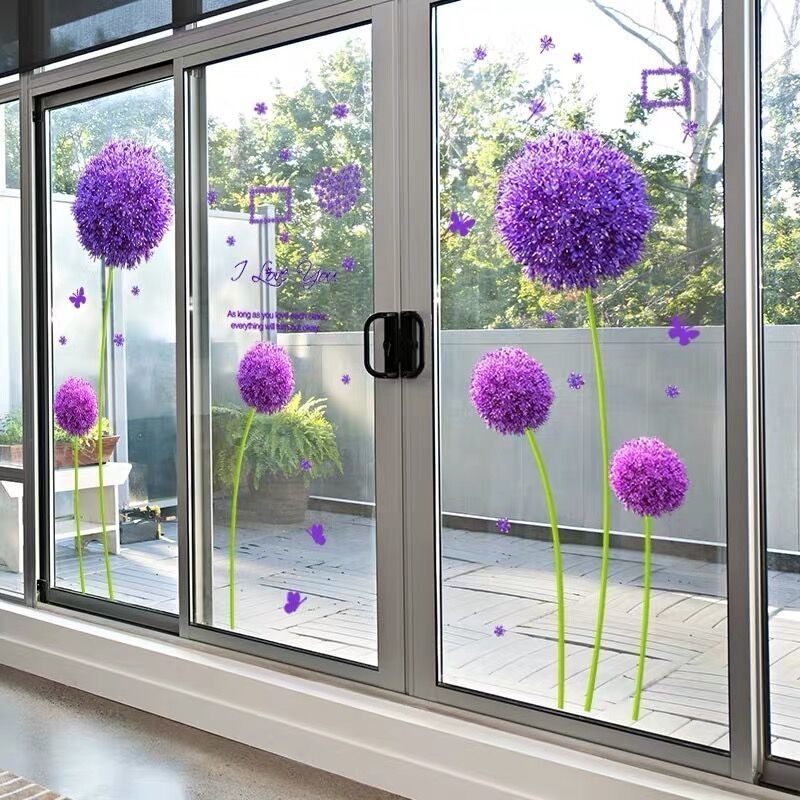 Glass Stickers Window Grilles Wall Stickers 3d Three-Dimensional ...