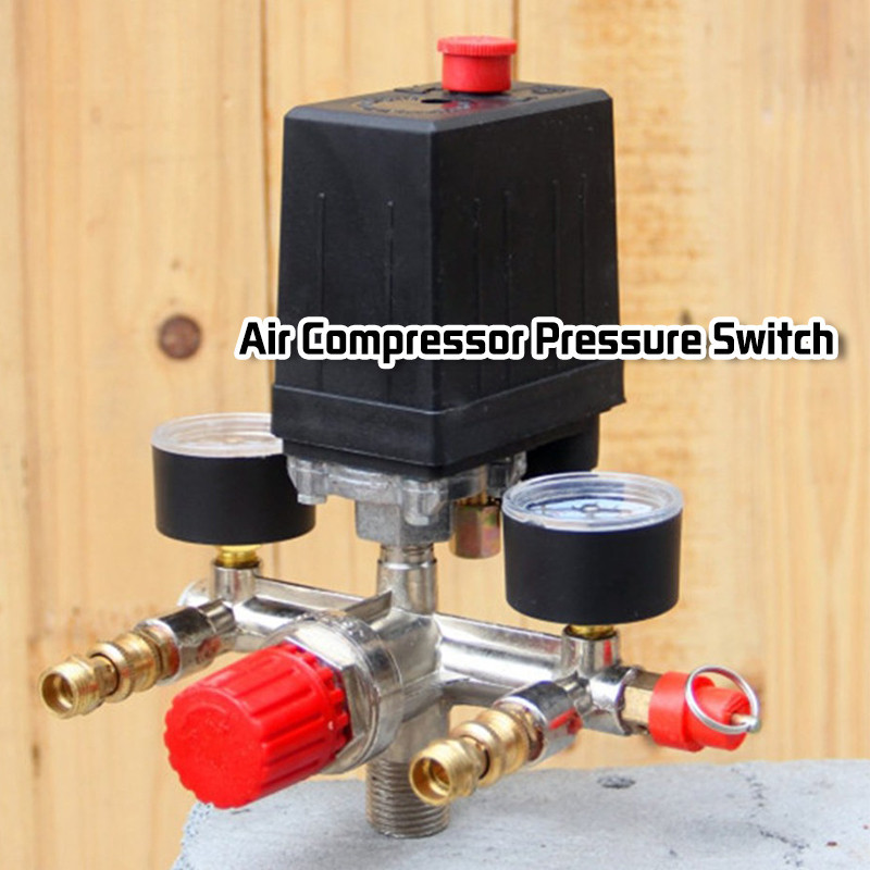 4 Hole Air Compressor Pressure Switch Mechanical Pressure Switch For ...