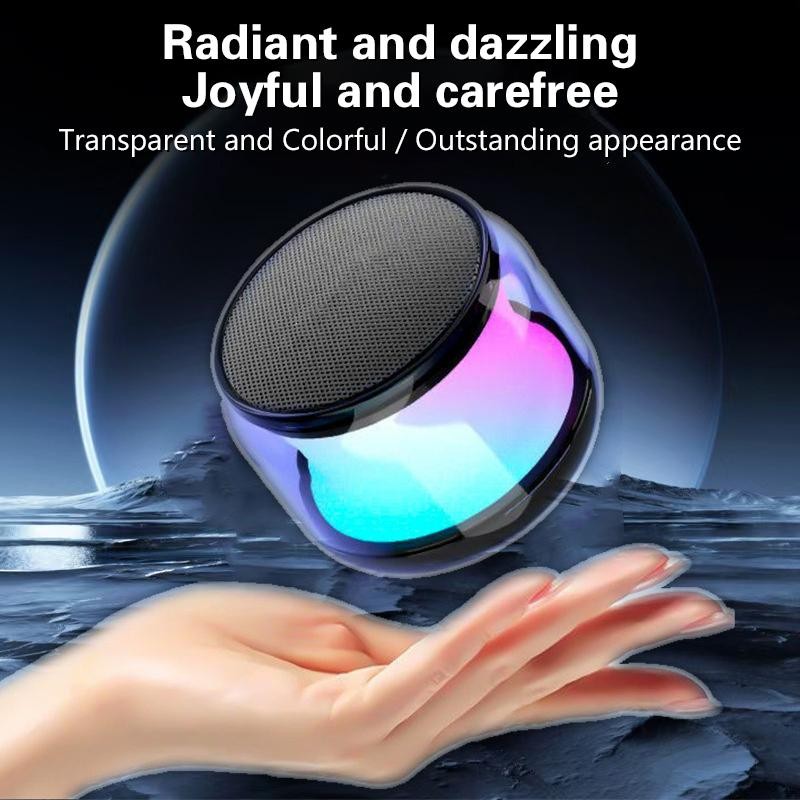 SKMY Wireless Speaker Small Portable Steel Gun Heavy Metal Subwoofer ...