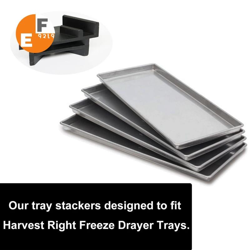 12 Pcs Tray Stackers for Freeze Dryer Accessories Compatible with Trays ...