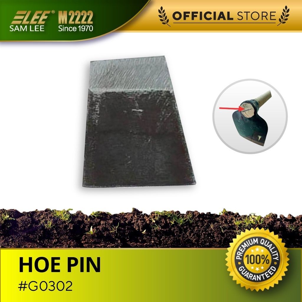 [SAMLEE M2222 HQ] Premium Quality Hoe Pin [Pin Cangkul Besi] | Shopee ...