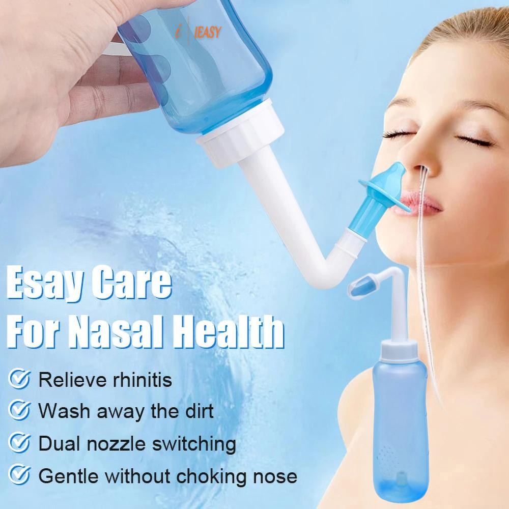 Pressure Rinse Nasal Irrigation Pressure Irrigation Neti-Pot | Shopee ...