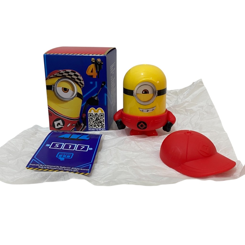 McDonald's Happy Meal 2024 - Despicable Me 4 'Pit Crew Ralph' | Shopee ...