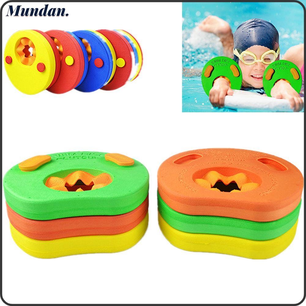 MUNDAN EVA Foam Swim Discs Swim Rings Float Board Arm band Floating ...