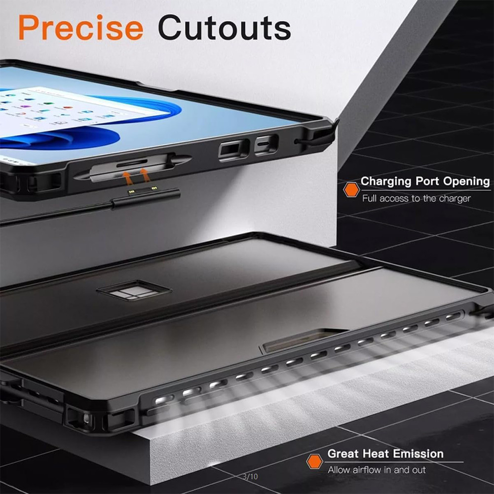 Protective Rugged Cover Case for Microsoft Surface Pro 7 Plus/Pro 7 ...