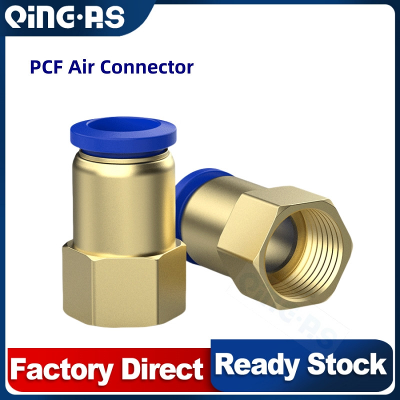 PCF Pneumatic Quick Connector Air fitting 1/8" 3/8" 1/2" 1/4 BSP Female ...