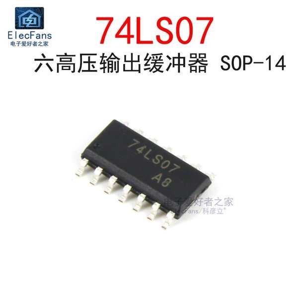 Sn74ls07dr Patch SOP-14 Collector Electrode Open Circuit High Voltage ...