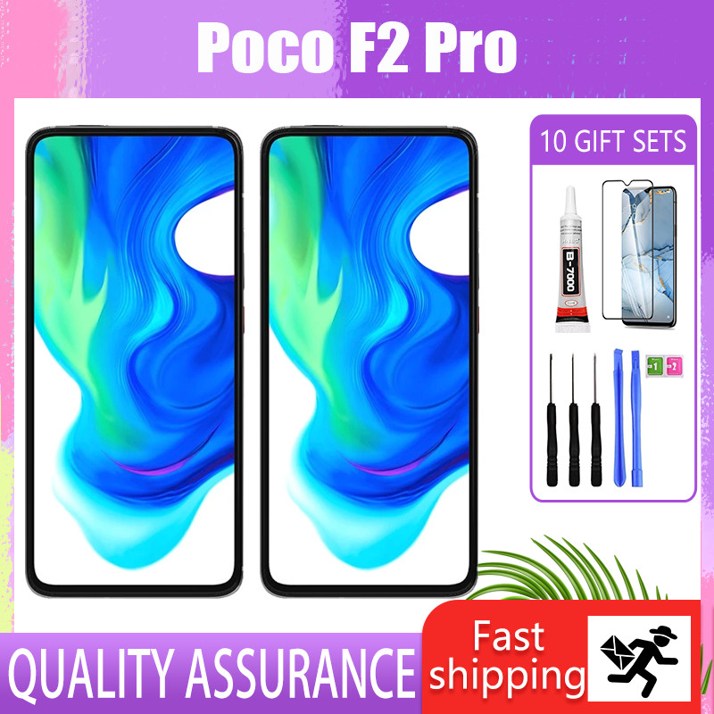Original AMOLED Poco F2 Pro LCD Display Touch Screen With Frame ...