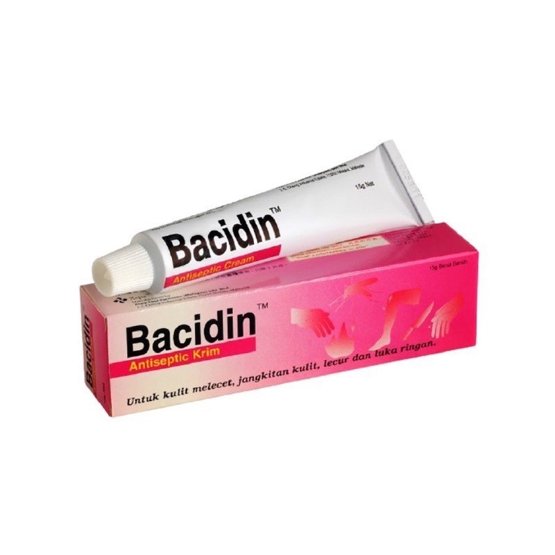 Bacidin Antiseptic Cream 15gm | Shopee Malaysia