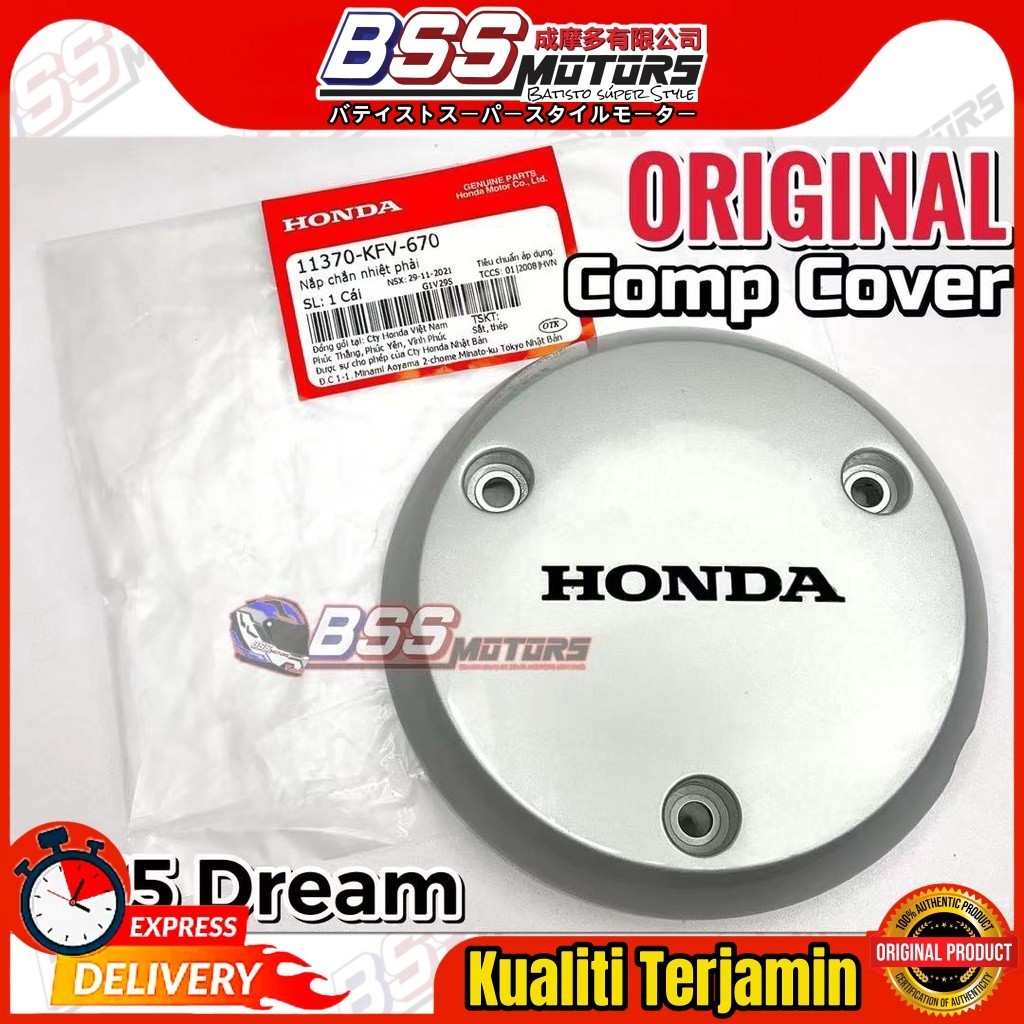 EX5 Dream Clutch Cover Logo Original HONDA Vietnam 100% Protector Comp ...