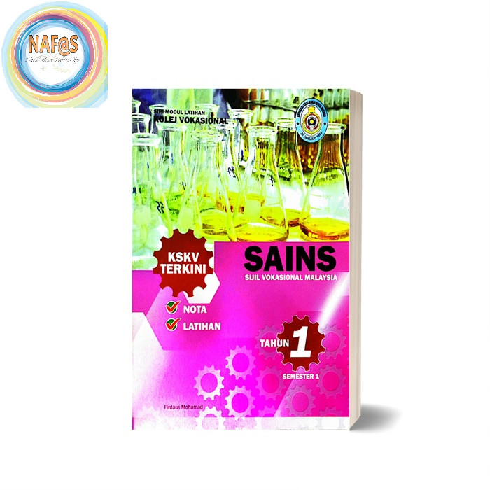 Siri Modul Latihan Kolej Vokasional: Sains Tahun 1 Semester 1 | Shopee Malaysia