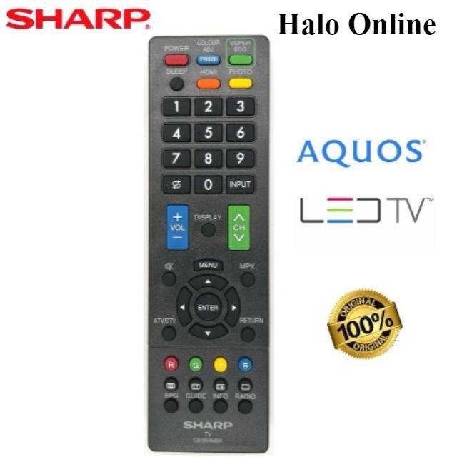 Original SHARP TV/LED/LCD Remote Control Replacement (GB291WJSA)GB225WJSA GB349WJSA | Shopee ...