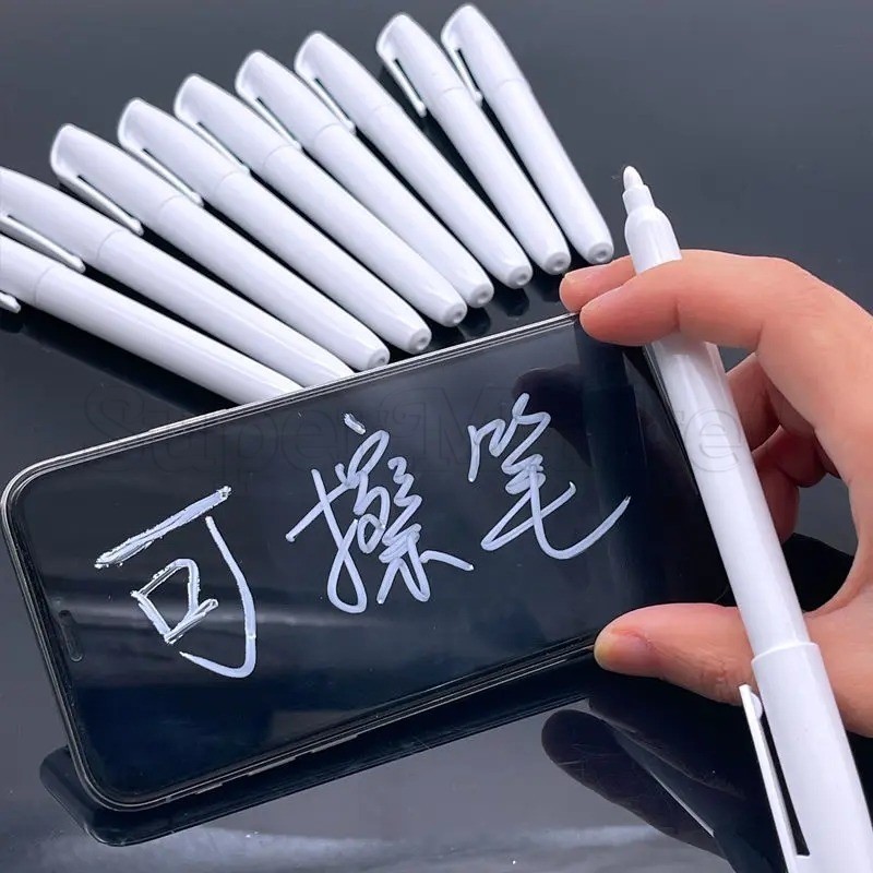 [ Featured ] White Whiteboard Pen - Oily Waterproof Marker Pen - Quick ...