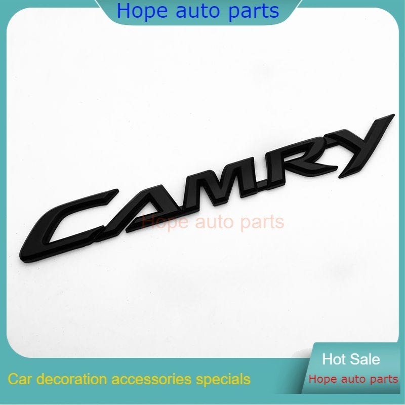 NEW Toyota CAMRY Matte black logo sticker tail logo body logo | Shopee ...