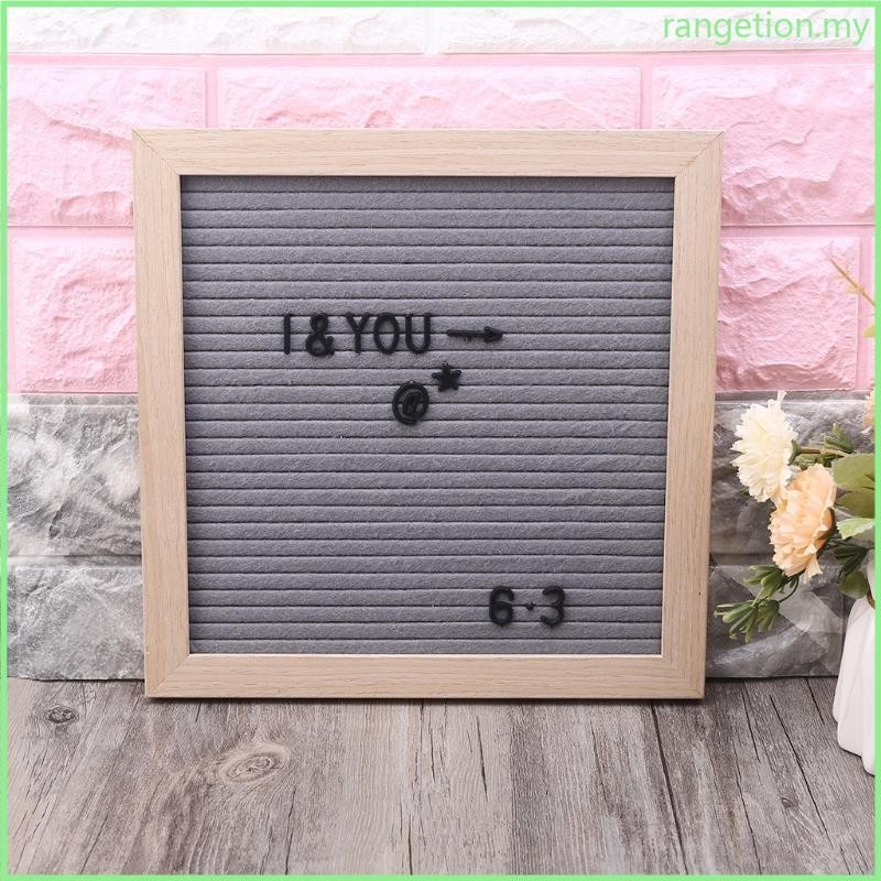 RAN 3 4 Inch Pre-Cut Characters for Felt Board Message Board Letter ...