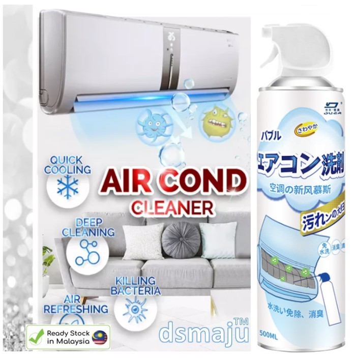 Japan Style Aircon Cleaner Spray Foam Air Conditional Cleaner Anti ...