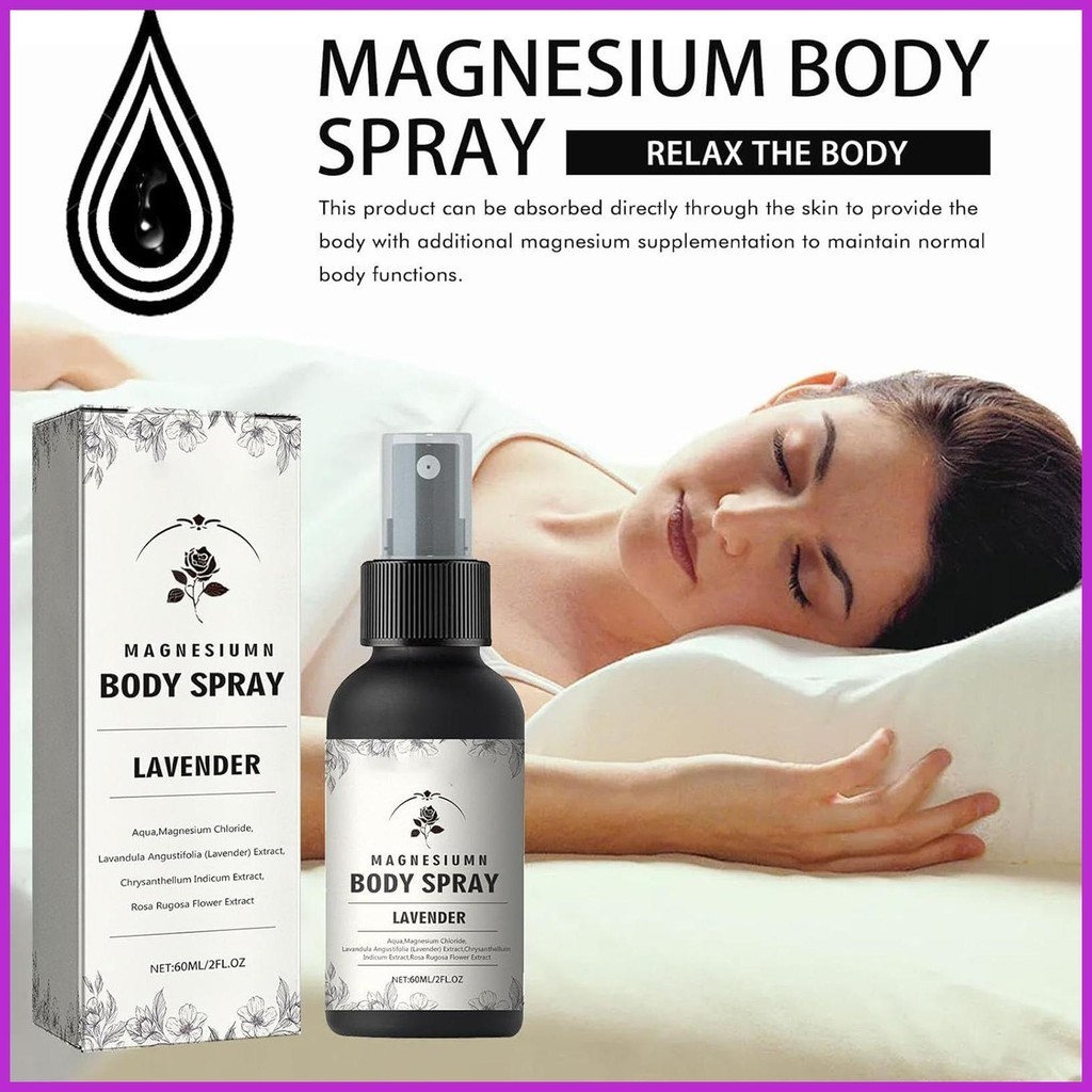 Magnesium Oil Spray - 100% Pure Mineral from Permian Seabed for Better ...