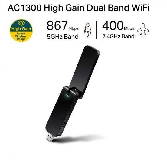 ARCHER T4U AC1300 Mu-Mimo Wireless USB 3.0 Wifi Adapter Archer T4U 2 ...