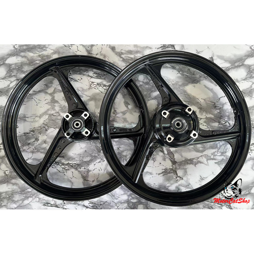 🔥Enkei Sport Rim 3 Batang Hitam Kilat🔥 Yamaha Y125 / LC135 5S / LC135 ...