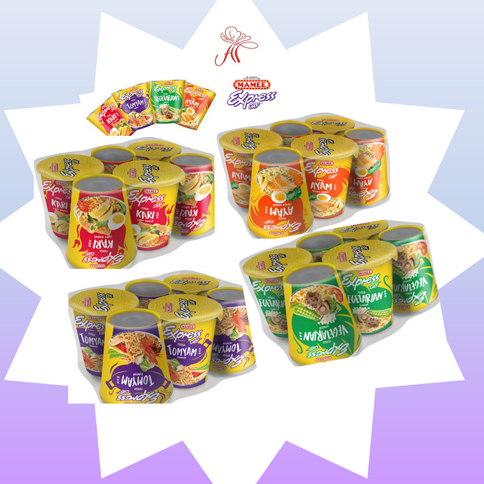 Mamee Express Cup Mee 65GX6 Cups HUAT TIONG | Shopee Malaysia