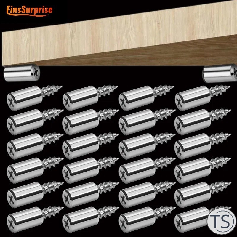 TS Mini Stainless Steel Self Tapping Screw Cabinet Glass Partition ...