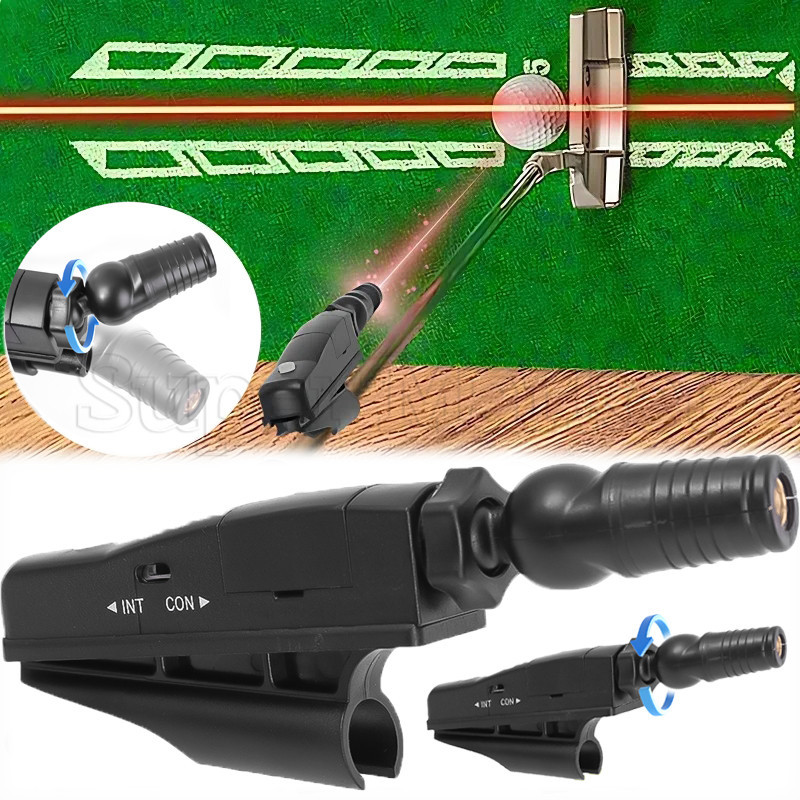 Golf Putter Aiming Laser - Golf Swing Sight - Straight Line Corrector ...