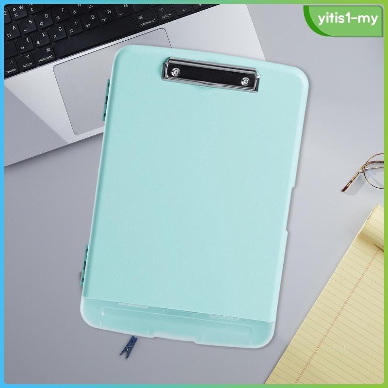 [YitiseaMY] Flat Clipboard with Storage, Nursing Clipboard, A4 Size ...