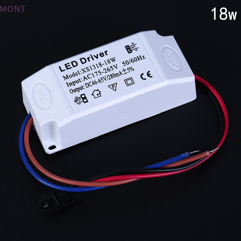 [MONT] 3W 7W 12W 18W 24W power supply driver adapter transformer switch ...