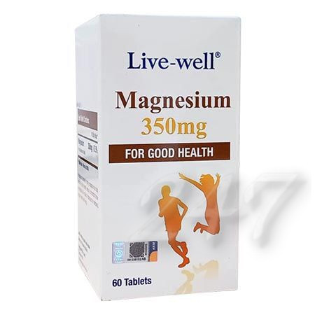 Live-well MAGNESIUM 350MG 60'S (expired 11/2025) | Shopee Malaysia