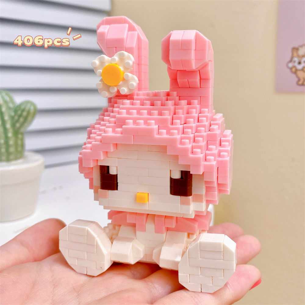 【⭐24h⭐Building Block] Mini Building Block Decoration DIY Cartoon Mini ...