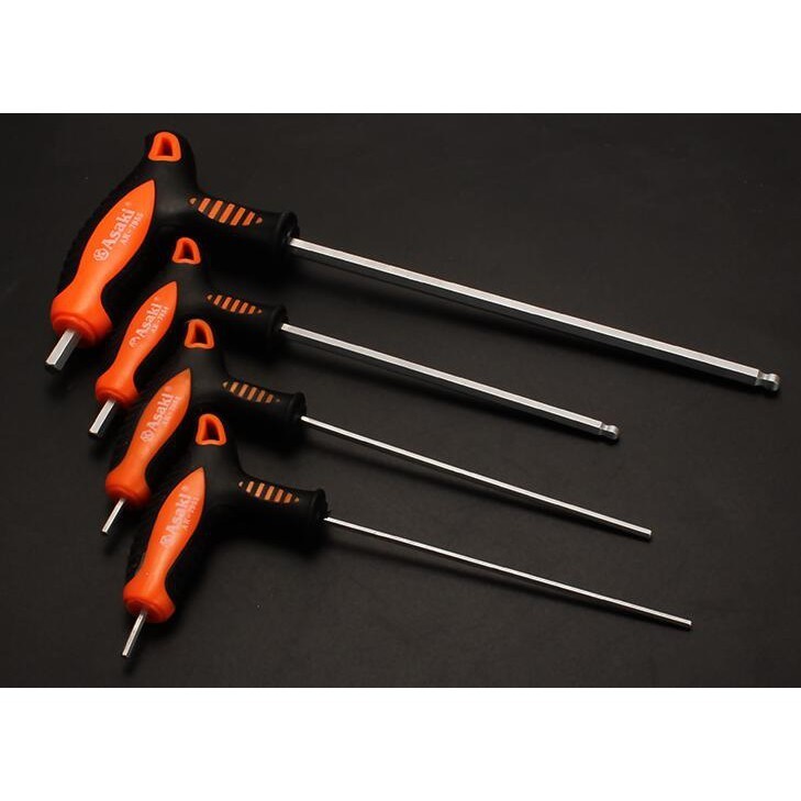 [100% ORIGINAL] ASAKI HEAVY DUTY T-HANDLE BALL POINT ALLEN-KEY / HEX ...