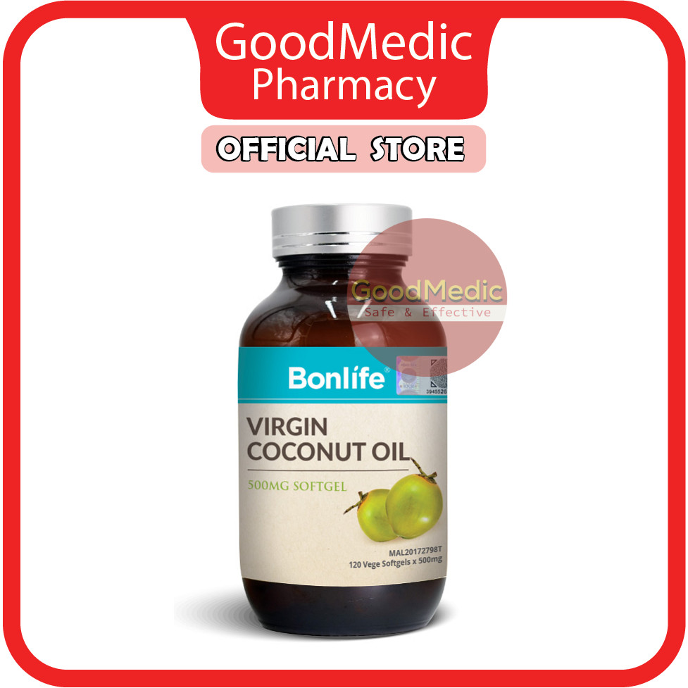 Bonlife Virgin Coconut Oil Softgel MCT Improve Metabolisme Lose Weight ...