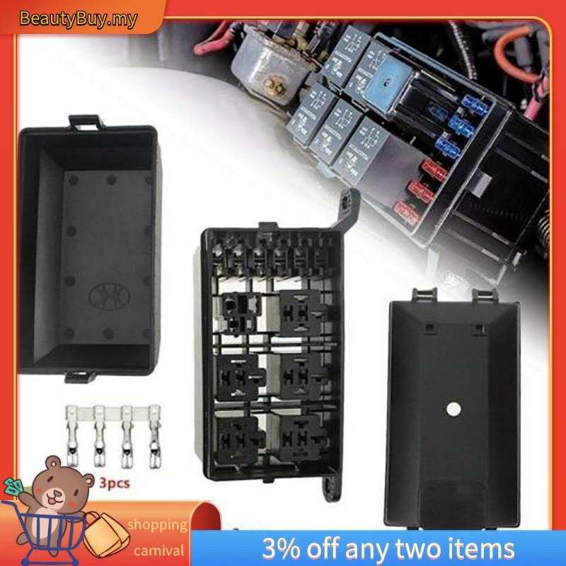 [In Stock]Fuse-Relay Box 5-Fuse Holders 6 Relay Block Holders Fuse ...