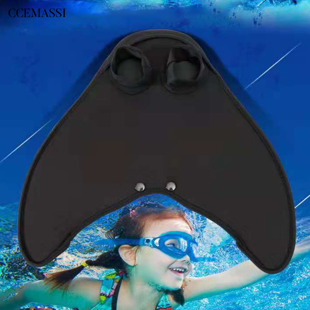 CS.B Kids Swimming Fins Plastic Mermaid Tail Swimsuit Professional ...