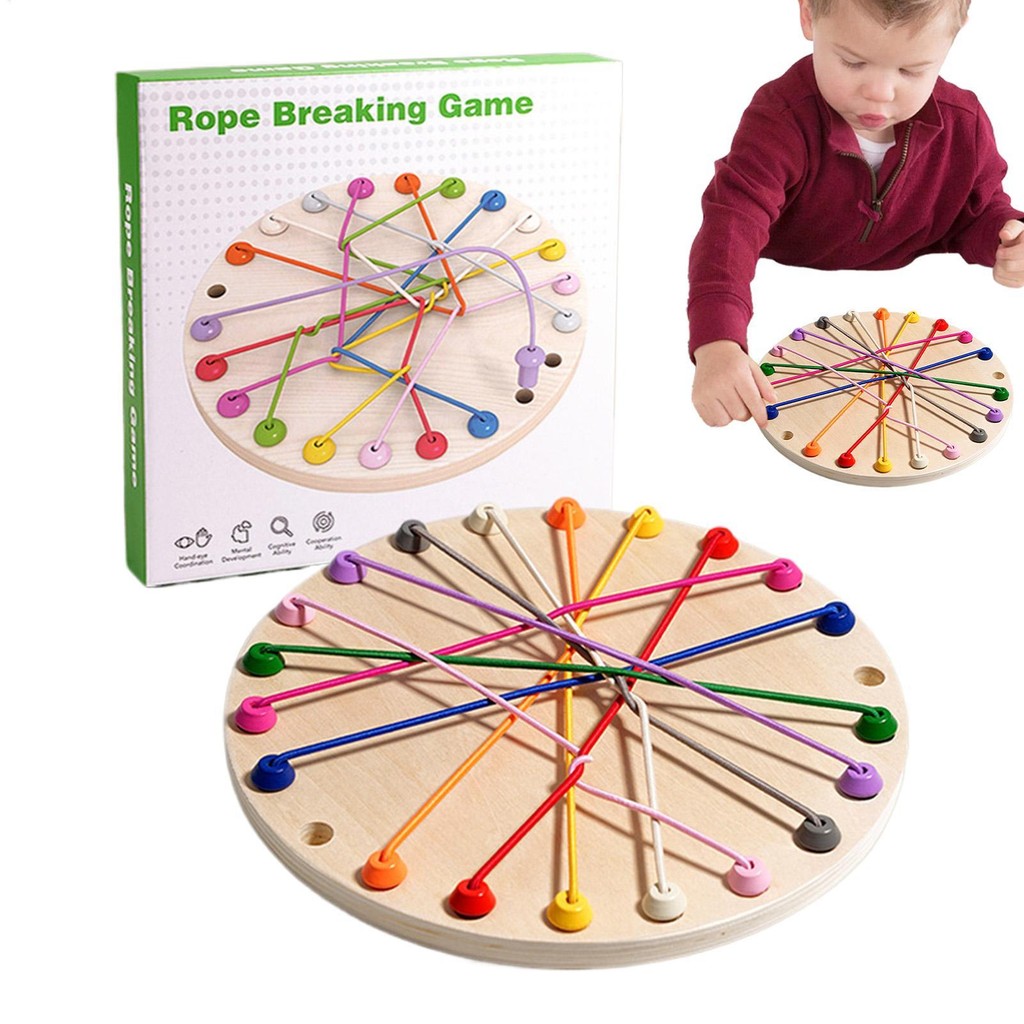 Rope Knots Challenge Game Parent-child Interaction Twisted Rope ...