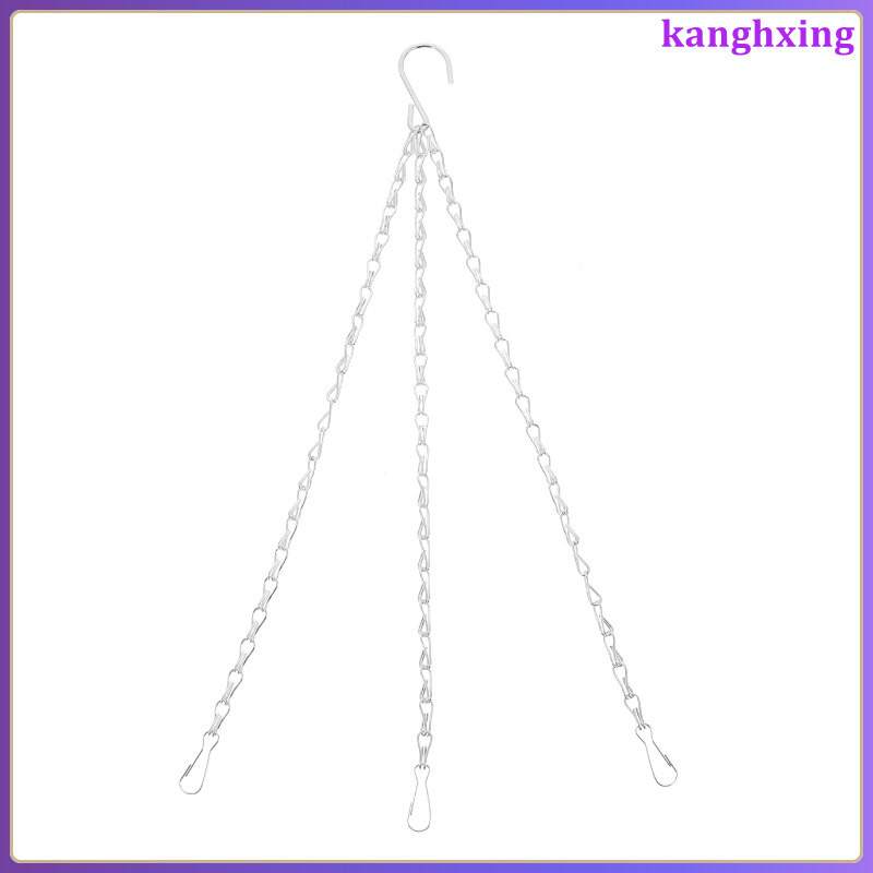 Hanging Basin Chain Flower Baskets for Outdoors Disco Chains with Hooks ...