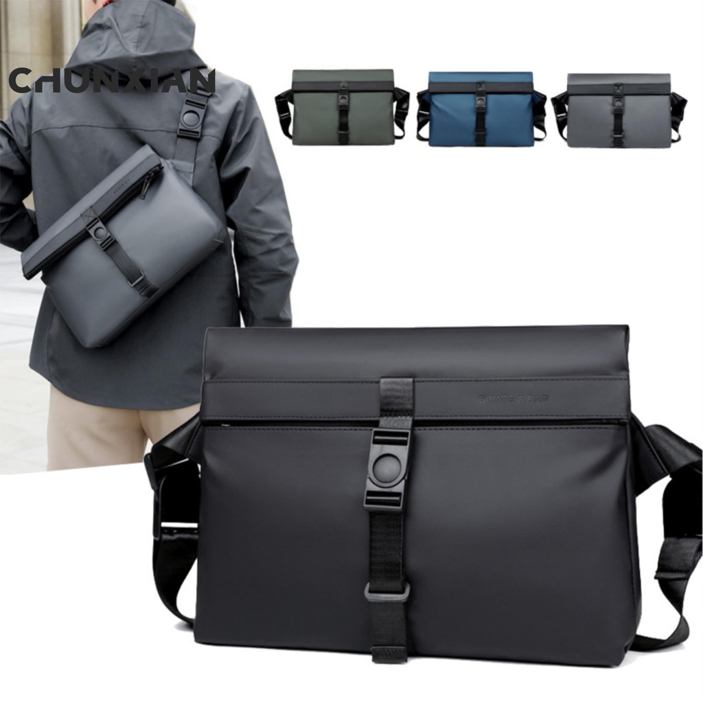 Waterproof Material Beg Lelaki Sling Bag Men Beg Silang Lelaki Kalis ...