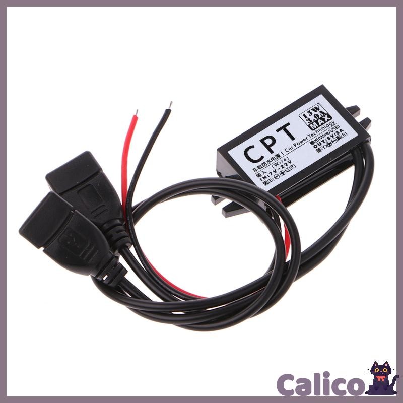 Cali Dual USB DC-DC Converter Module 3A 12V to 5V DC-DC Step Down ...