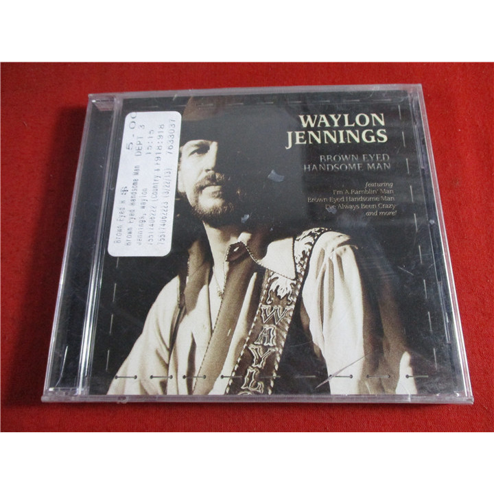 (brand new ) Waylon Jennings Brown Eyed Handsome Man (brand new ) 子5988 ...