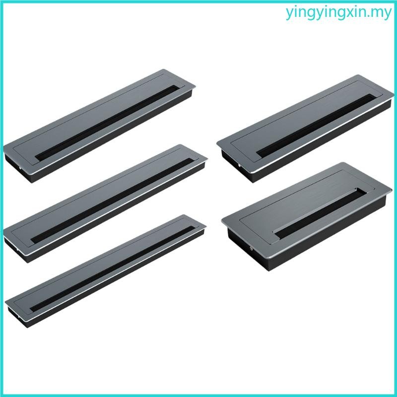 YIN Buffering Rectangle Cable Hole Cover with Brush Metal Wire ...