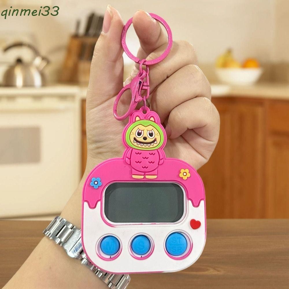QINMEI Labubu Countdown Timer, Kitchen Cooking Baking Snooze Setting ...