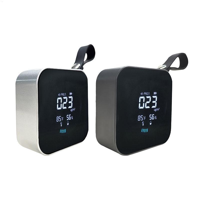 Indoor Air Quality Meters LED Display Small With Strap Type-C Charging ...