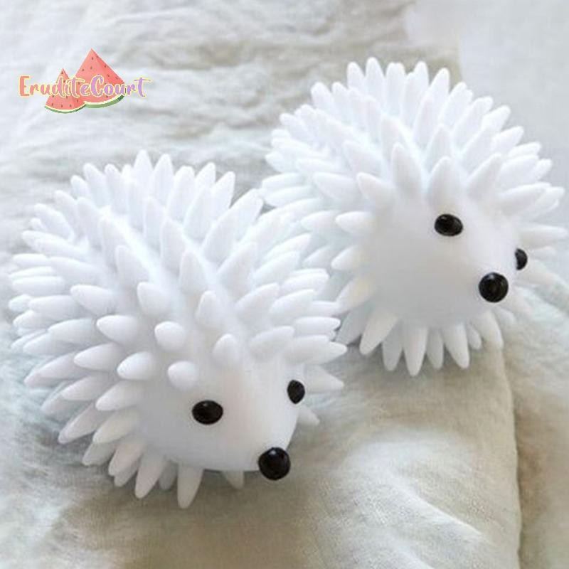 [ECM] Reusable Hedgehog Laundry Balls Lint Catcher Washing Machine ...