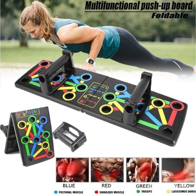26 in1 Multifunction Push Up Board Training System Fitness Exercise ...