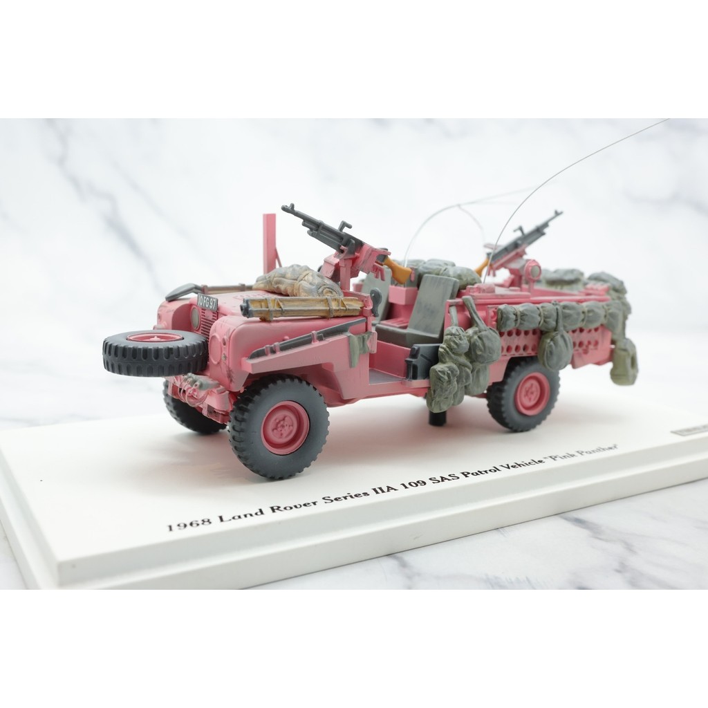 Tsm 1/43 Land Rover British sas Army Assault Vehicle Comes with Old ...