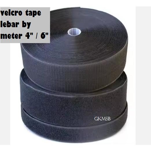 1 meter 4"/6" Velcro Tape Hook and Loop sewing NylonFastener High ...