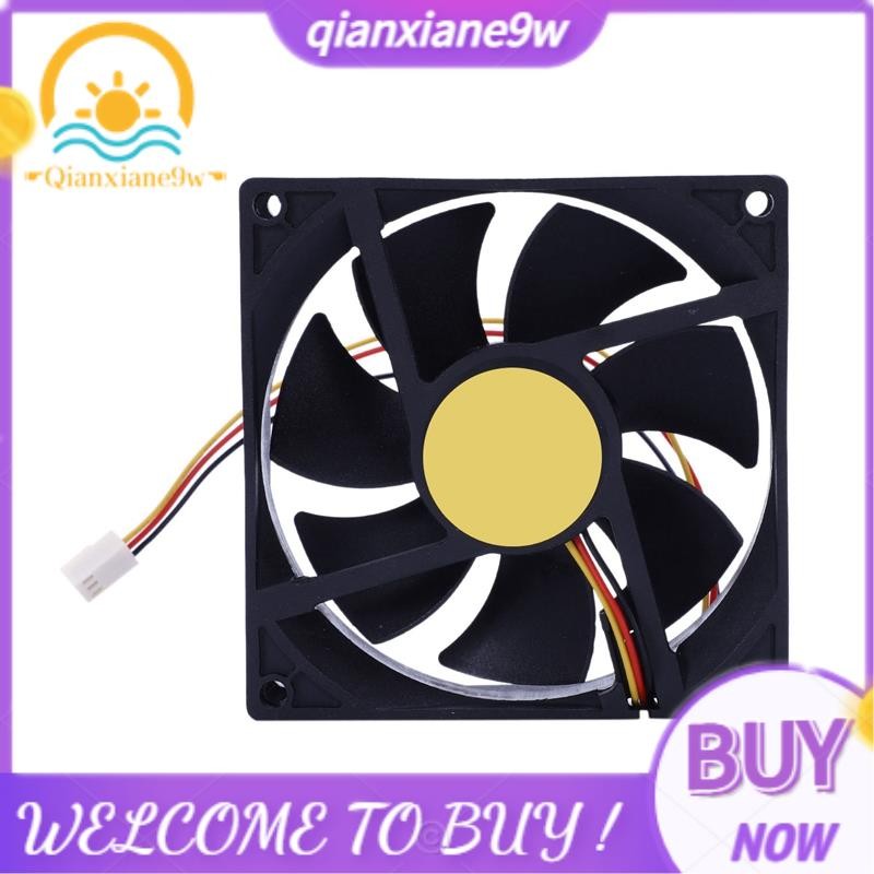 3 Pin 90mm 25mm Cooler Fan Heatsink Cooling Radiator For Computer PC ...