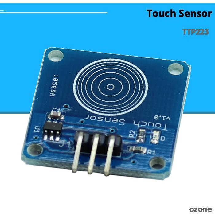 Single Touch Capacitive Sensor Module TTP223 for Arduino Robotic | Shopee Malaysia